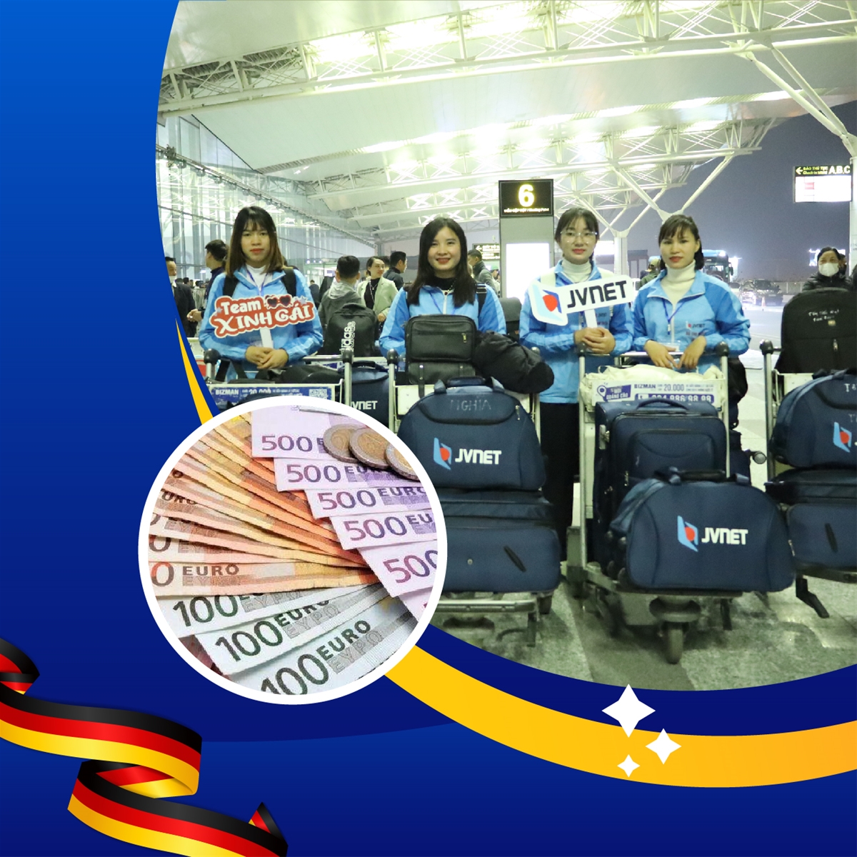 Năm 2025: nhập cảnh Đức được mang theo những gì?